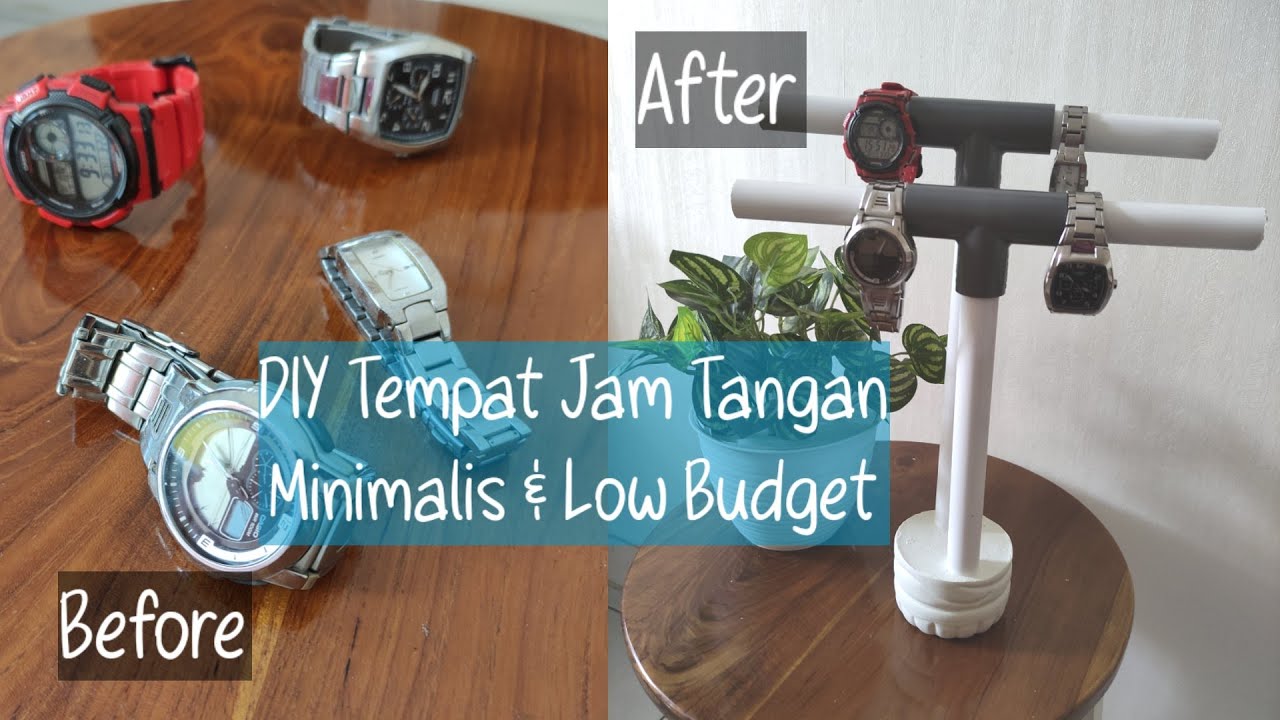 DIY Room Decor || Cara Membuat Tempat Penyimpanan Jam Tangan Jadi Lebih ...