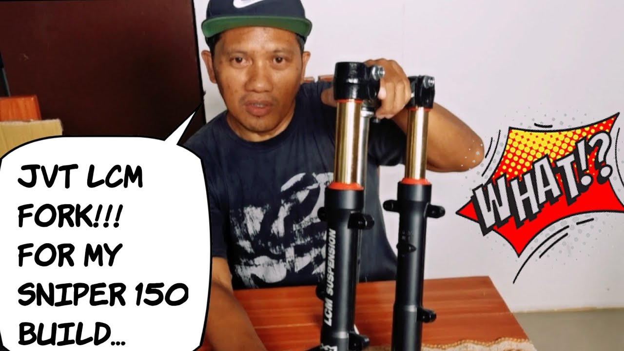JVT front fork for Sniper 150 unboxing... - YouTube