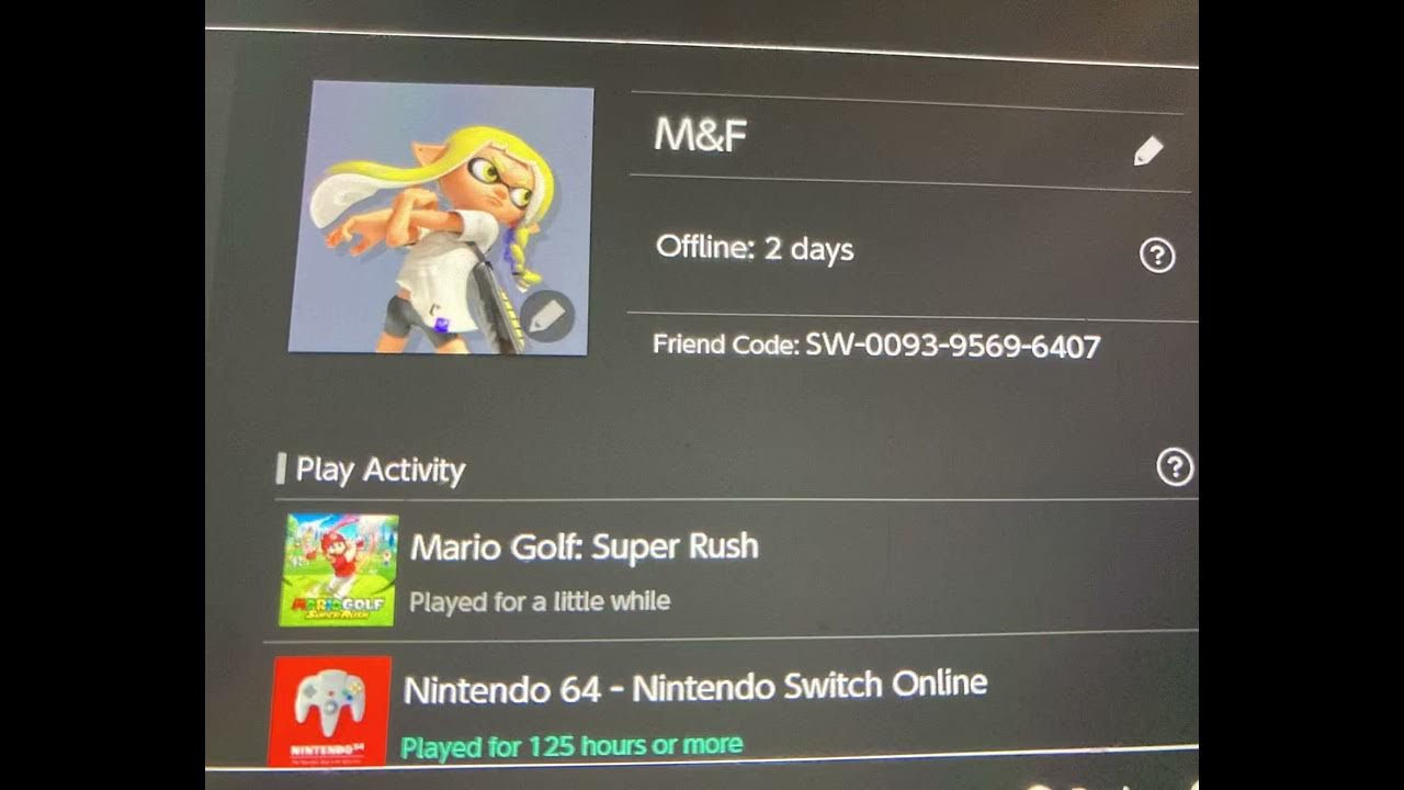 Nintendo Switch Friend Code! - YouTube