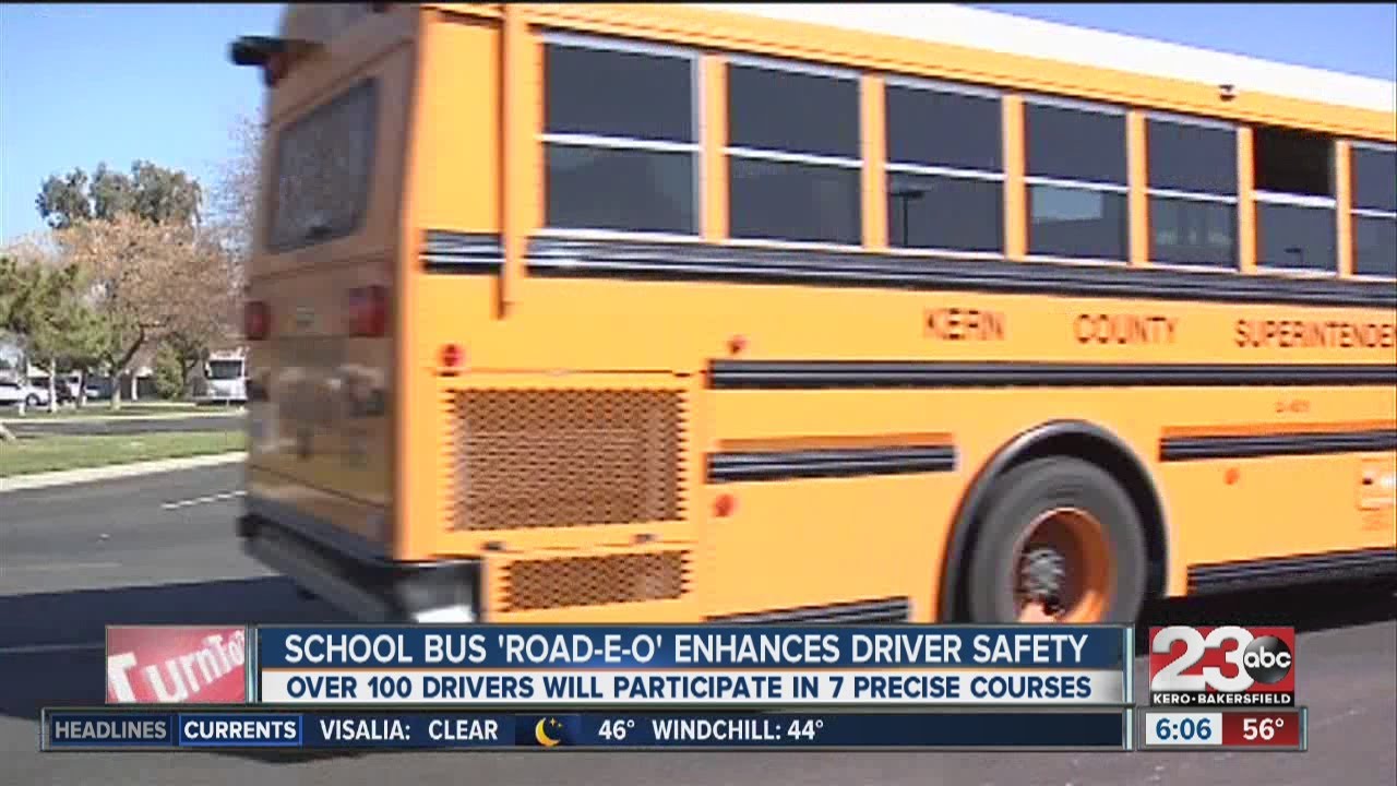 School Bus Road-e-o - YouTube