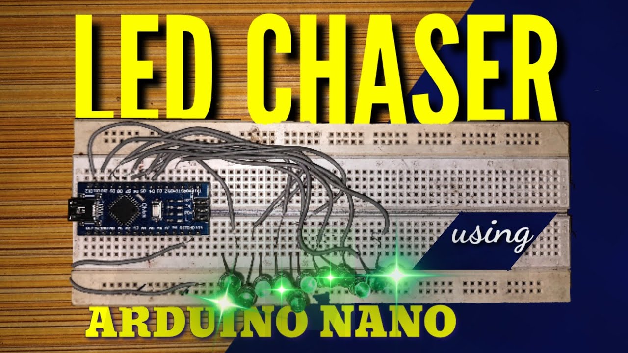 LED Chaser using Arduino Nano || - YouTube