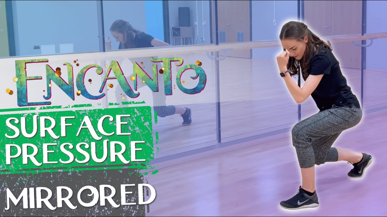 ENCANTO Surface Pressure Dance Tutorial (Mirror mode) - YouTube