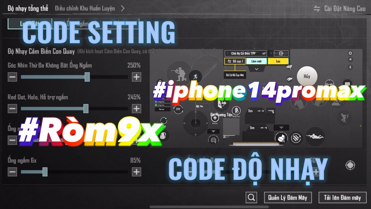 Pubg Mobile 🔥Code Setting & Code Sensitivity Pubg Mobile On Iphone 14 ...