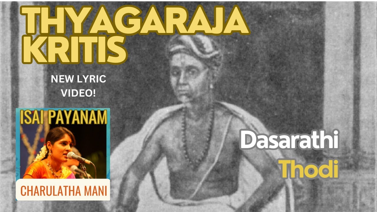 Dasarati - Thodi Raga - Charulatha Mani - YouTube