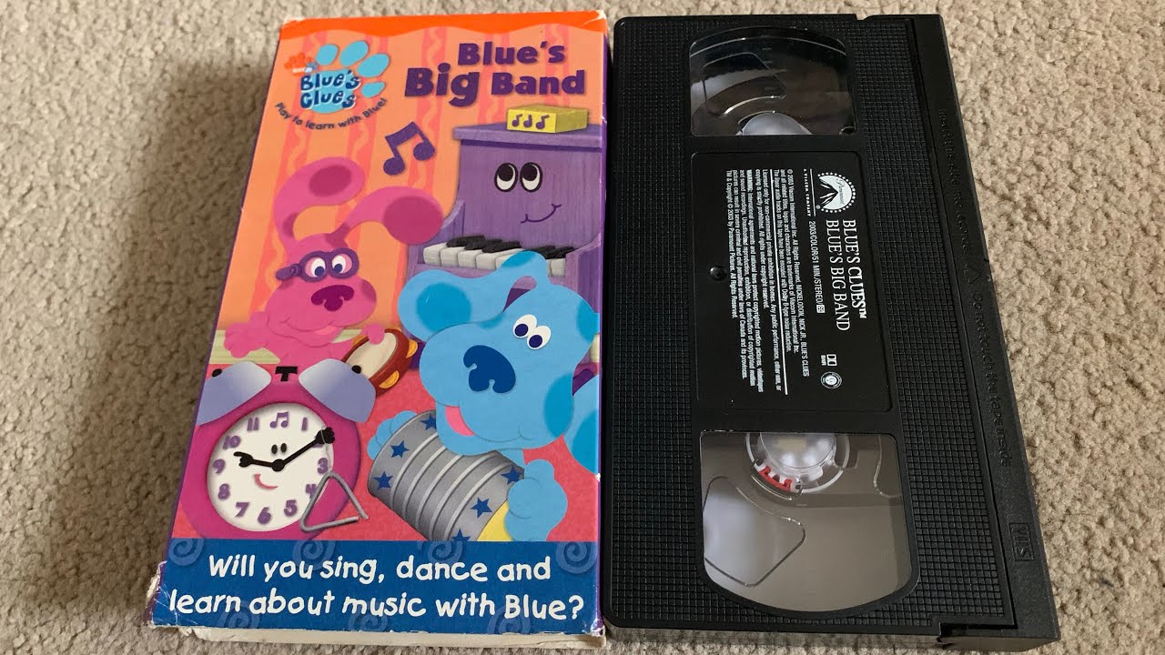 Opening To Blue’s Clues: Blue’s Big Band 2003 VHS - YouTube