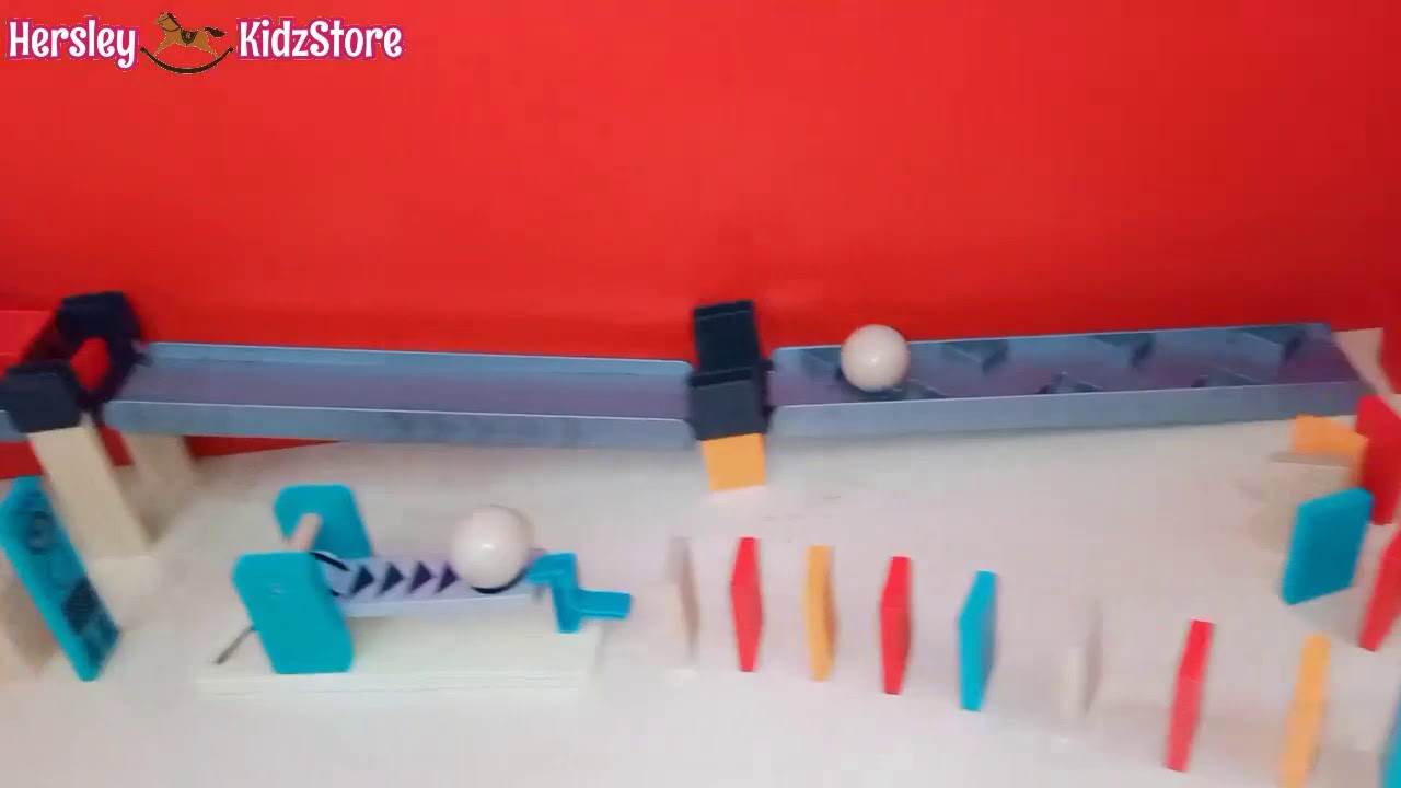 (HP1057) Hape, Robot Factory Domino 机器人工厂多米诺 - YouTube
