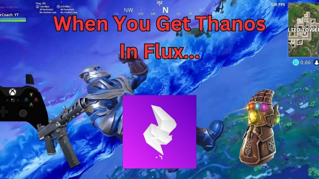 When You Get Thanos In Project Flux... -Fortnite Chapter 1 Season 4 ...
