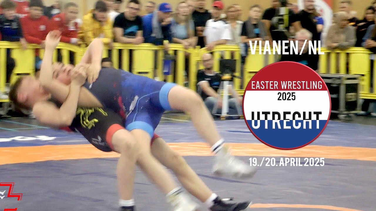 Dietschi Lee (SUI) - Van Etten Daryl (NED) - Easter Wrestling Utrecht ...