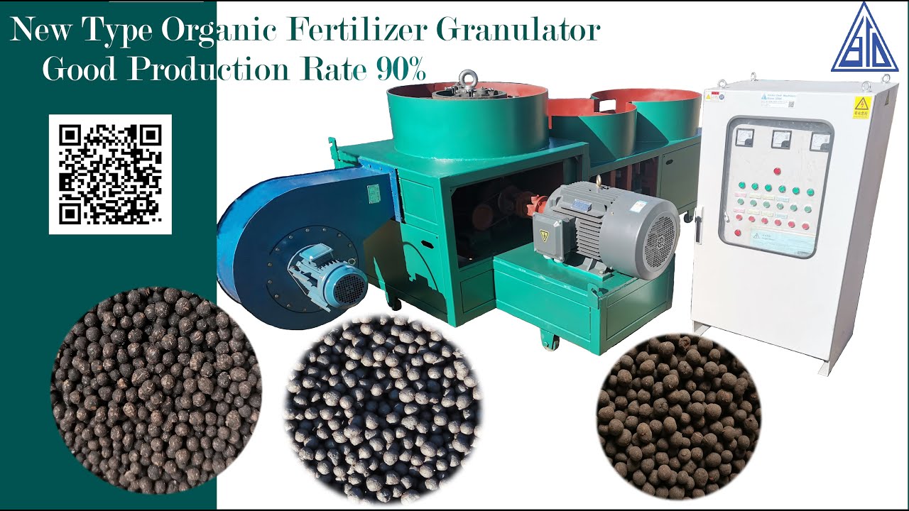 Ball Shape Organic Fertilizer Granules Made by Ring Die Granulator ...