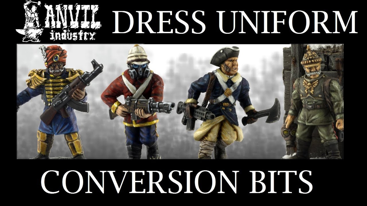 Anvil Industry New Dress Uniform Range | 40K Conversion Bits - YouTube