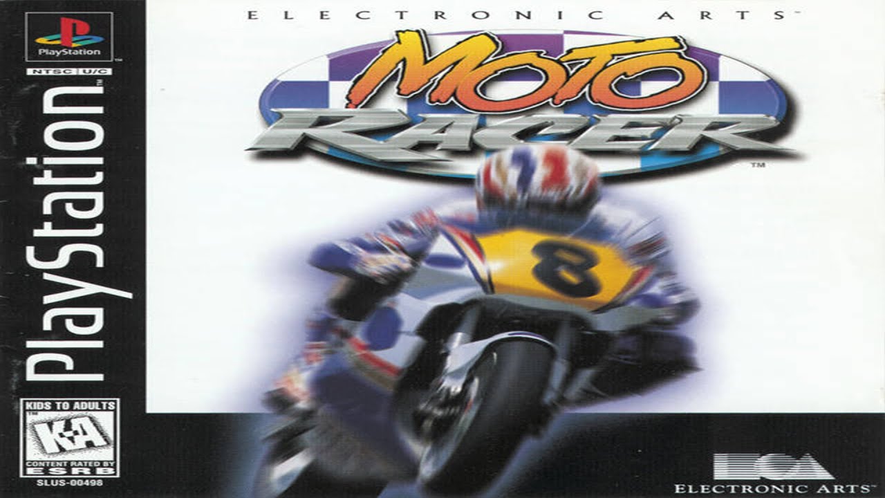 Moto Racer Gameplay PS1 - YouTube