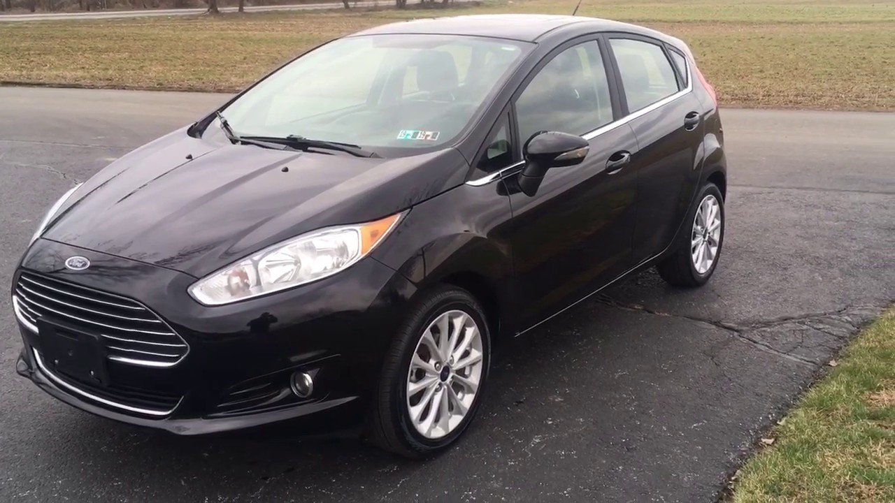 2017 Ford Fiesta Titanium Hatchback - YouTube