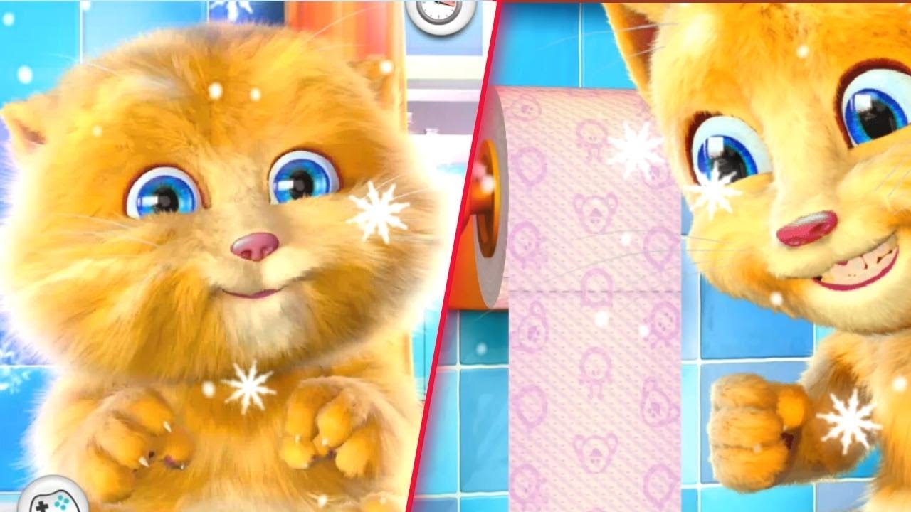 Talking Ginger Hair Dryer and Ginger Toilet Roll Game - Talking Ginger ...