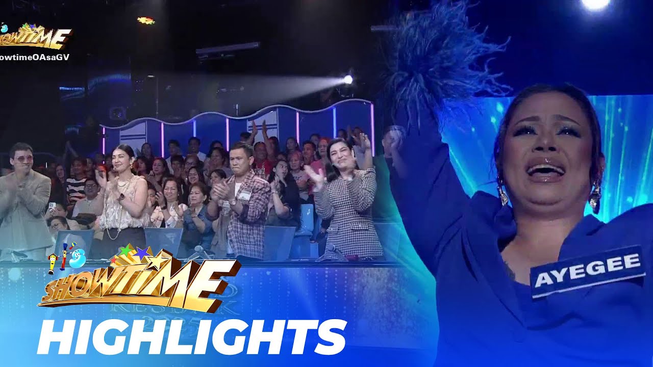 It's Showtime: Ayegee ng Pangkat Alon, NAPATAYO ANG MGA HURADO! (Tawag ...
