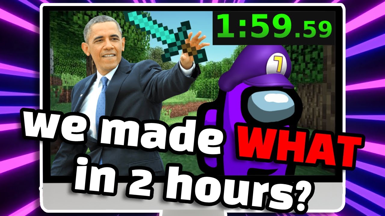We Had 2 Hours to Make the FUNNIEST Videos (feat. Obama) - YouTube
