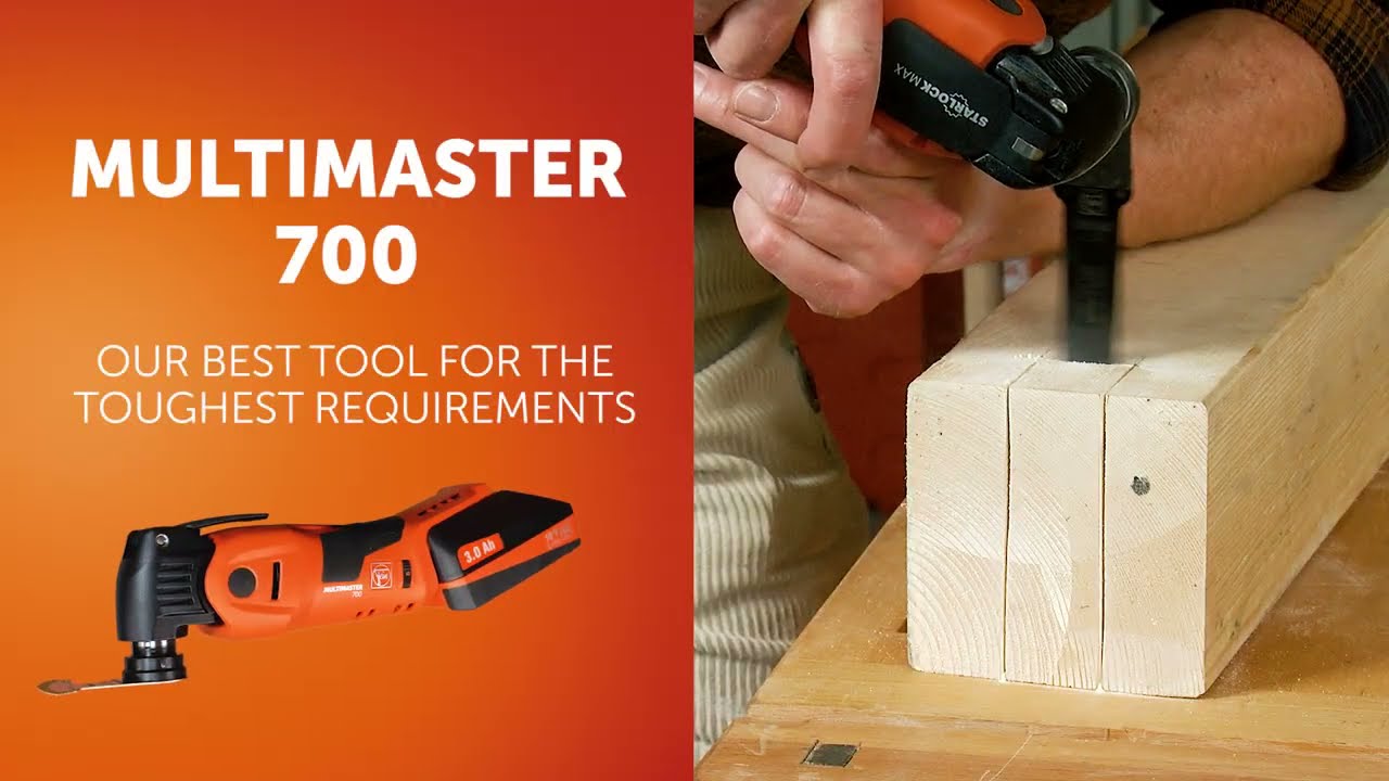 Fein Multimaskin Multimaster AMM 700 Max Select 18V - YouTube