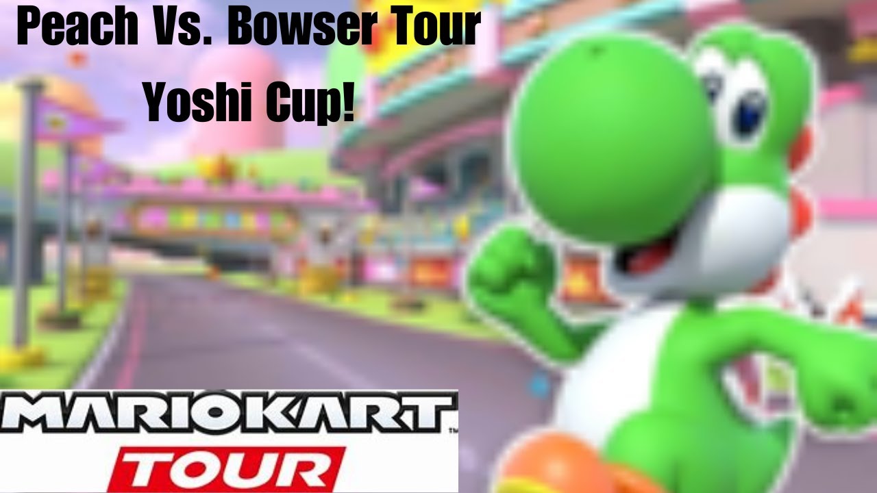 Peach Vs. Bowser Tour Part 10: Yoshi Cup - YouTube