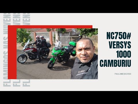Cerejinha NC750#Clipitonita Versys 1000 férias Camboriú