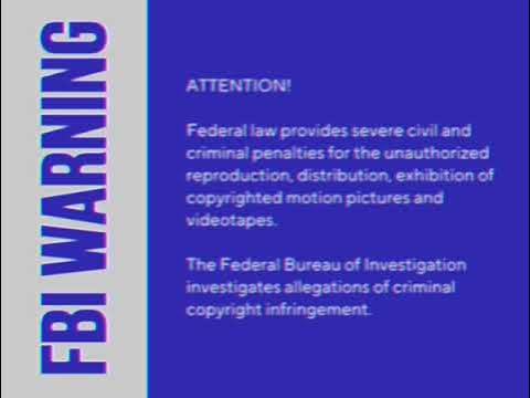 FBI Warning/Interpol/HIT Home Entertainment/Copyright Screen (2003) [Remake] - YouTube
