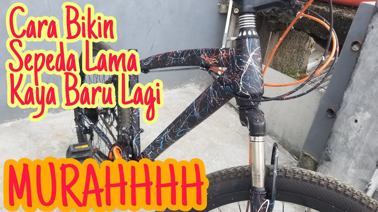 Belajar Custom Frame Sepeda - PengeCatan Duniawi - YouTube