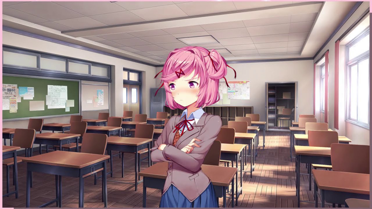 natsuki edit ddlc (secret santa) - YouTube