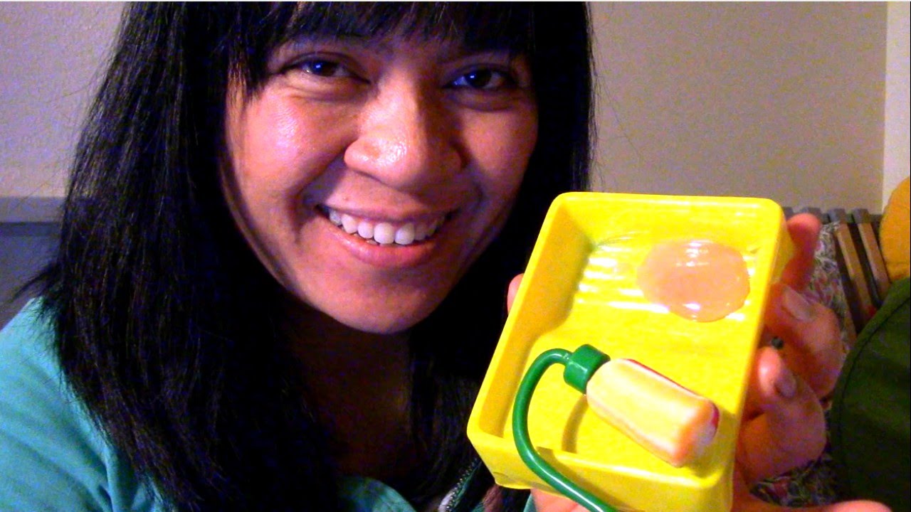 ASMR Paint Roll Candy lollipop tongue sounds and shout outs Birthday ...