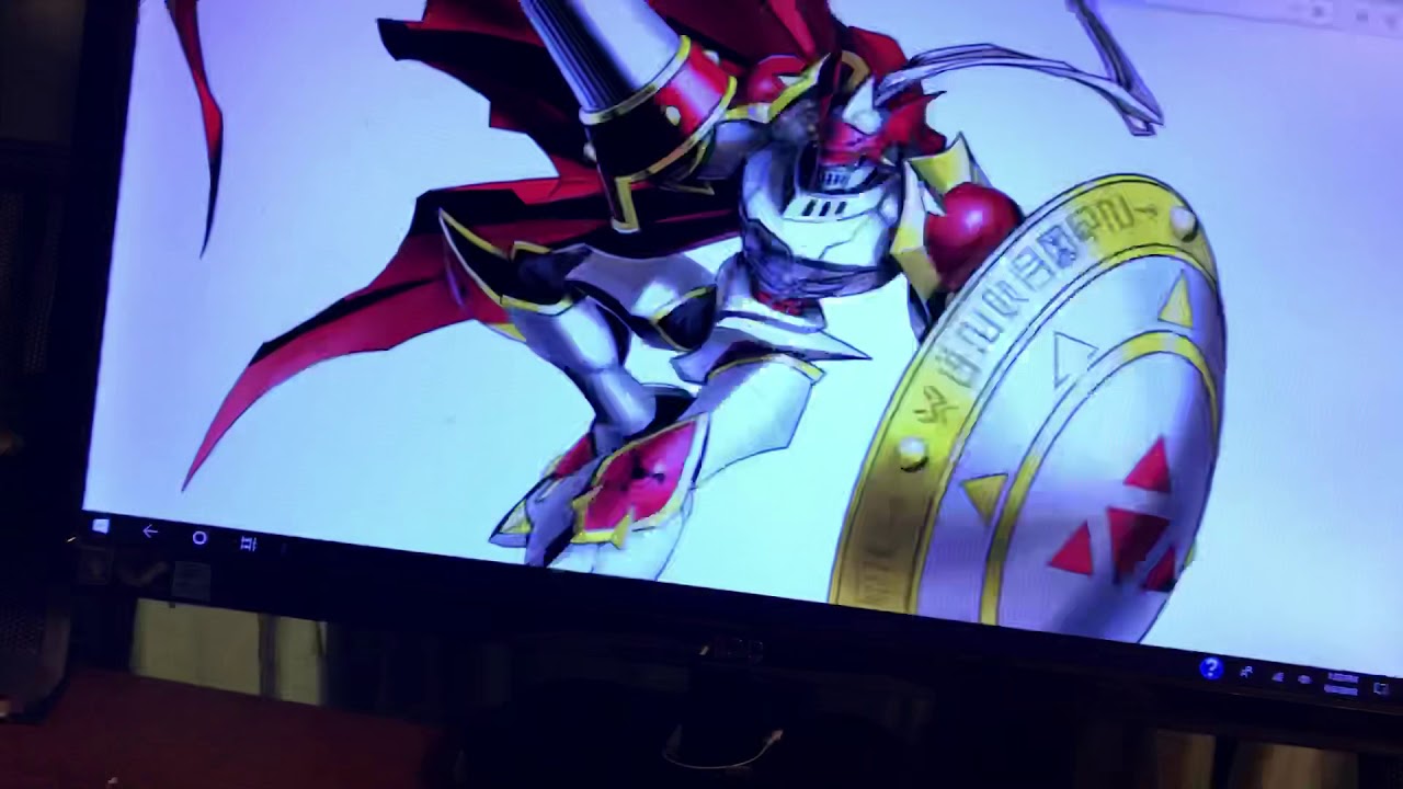 Drawing tutorial gallantmon - YouTube