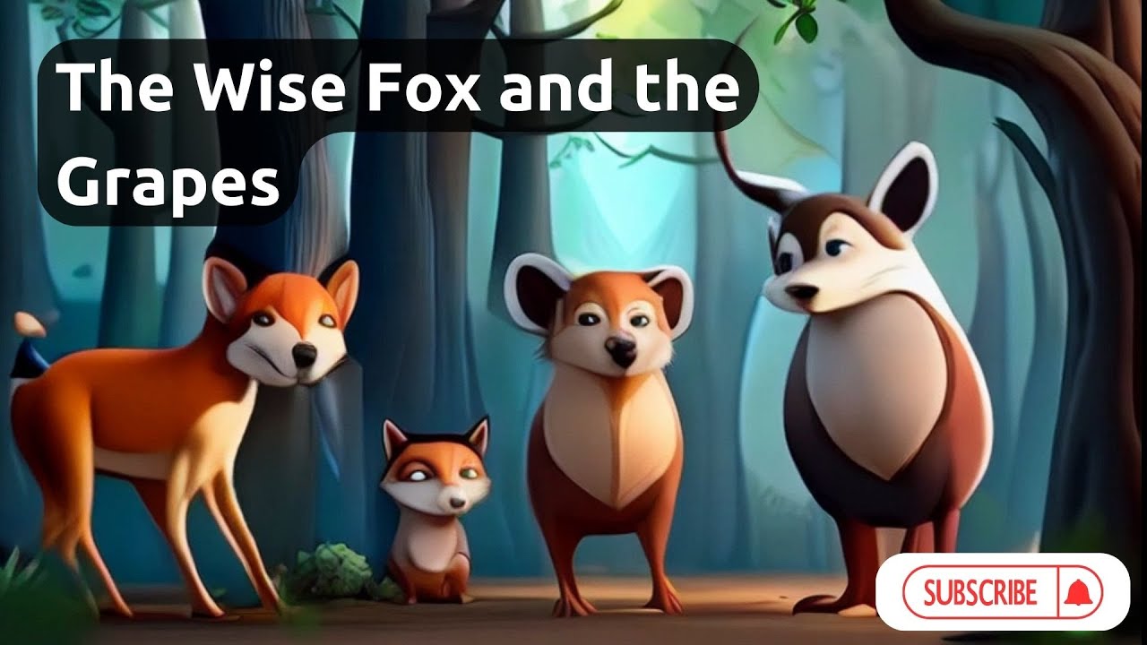 The Wise Fox and the Grapes | A Classic Fable for Kids | Moral Stories for Children | Storial YT ...