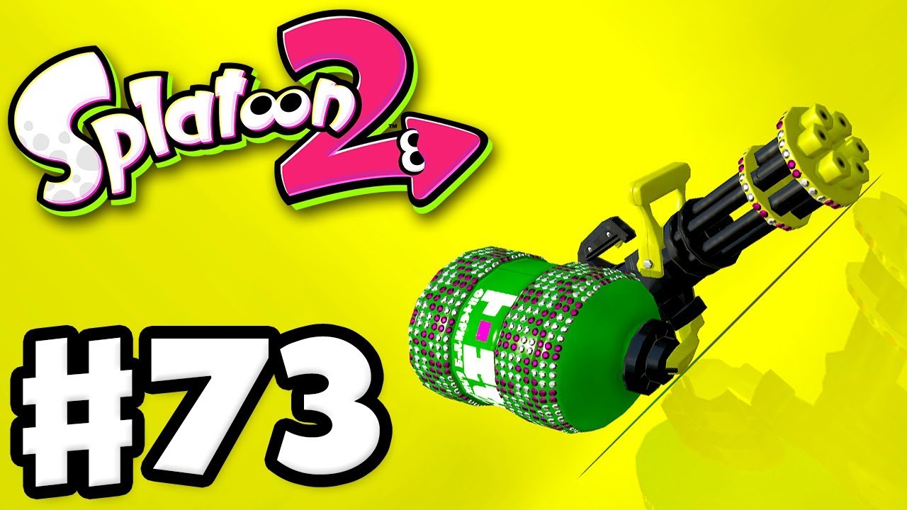 Splatoon 2 - Gameplay Walkthrough Part 73 - Kelp Dome! Heavy Splatling ...