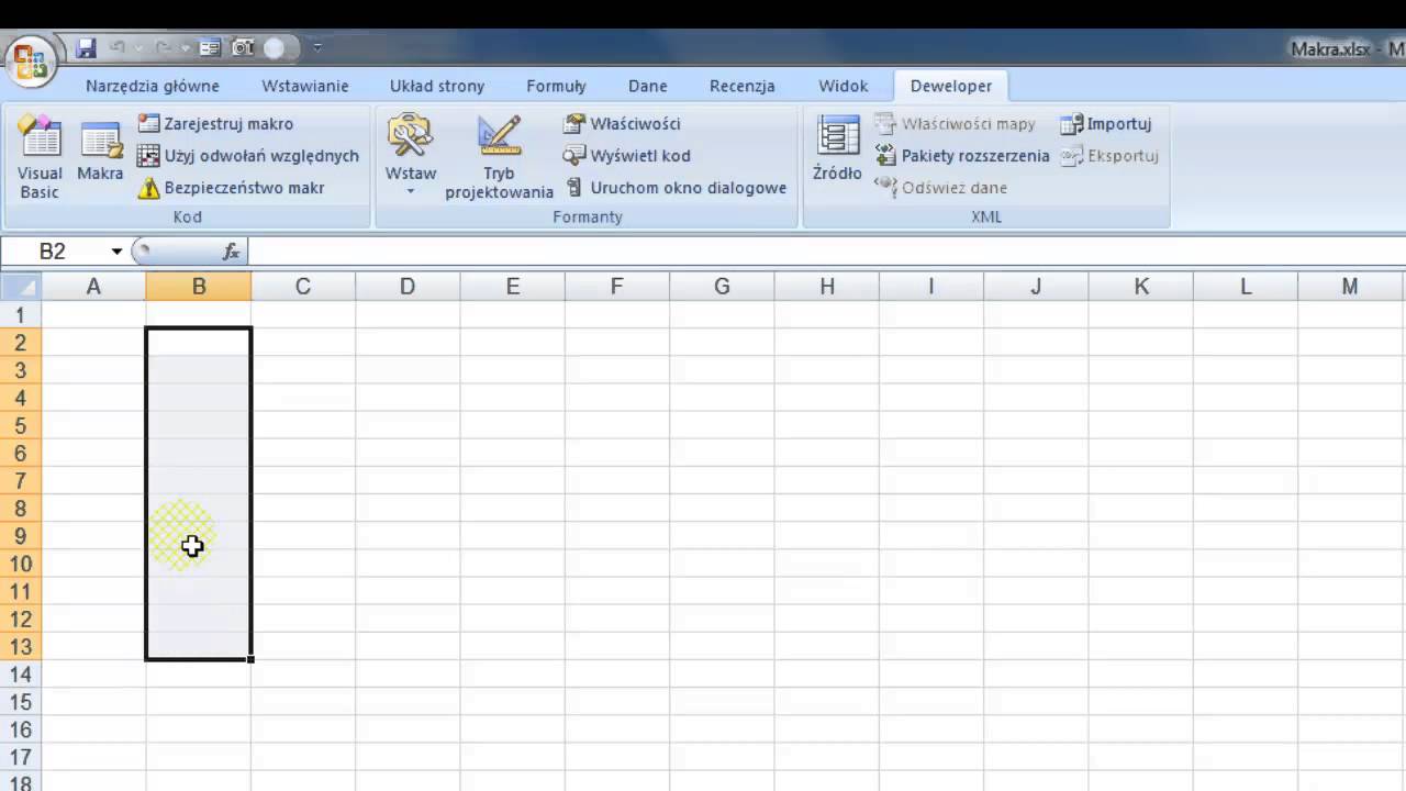 Excel - Makra dla nieprogramistów - YouTube