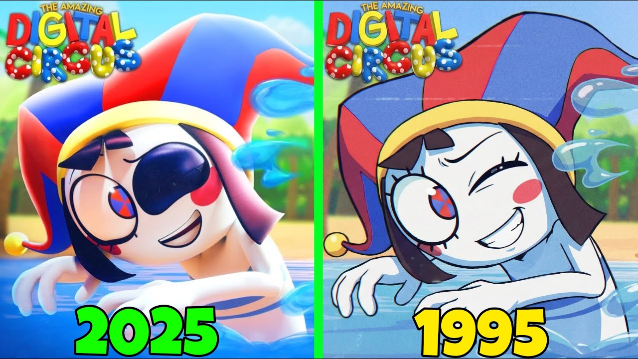 The Amazing Digital Circus 2025 vs 1995 - YouTube