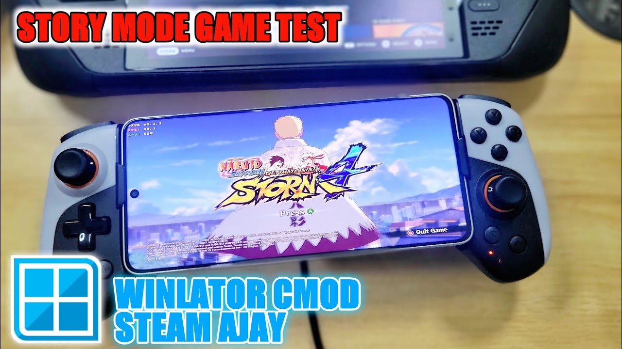 NARUTO STORM 4 STORY MODE WINLATOR CMOD GLIBC - YouTube