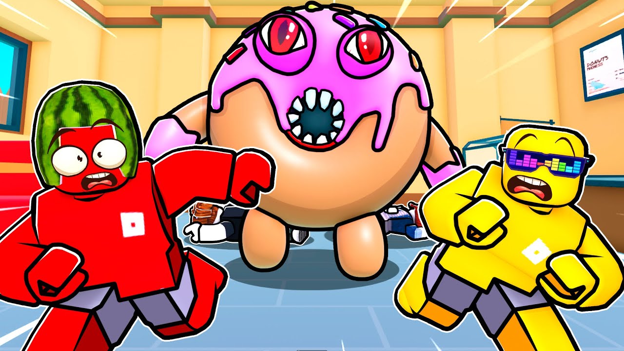 Roblox DONUT ESCAPE OBBY - YouTube