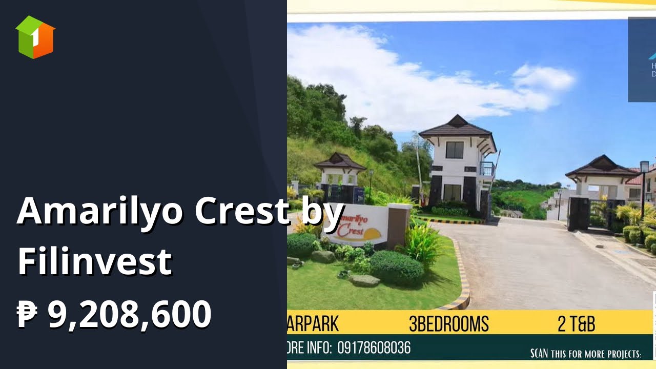 Amarilyo Crest by Filinvest - YouTube