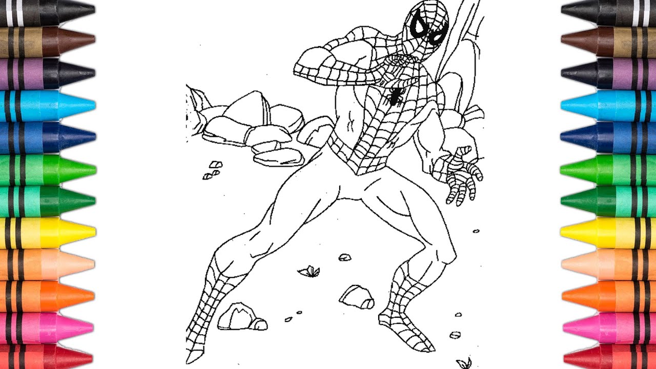 SPIDER-MAN Coloring Page #87 - NCT x T & Sugah - Along The Road (feat ...