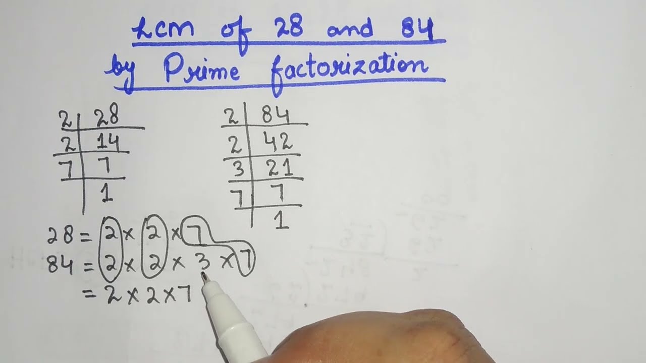 Prime Factorization Of 28