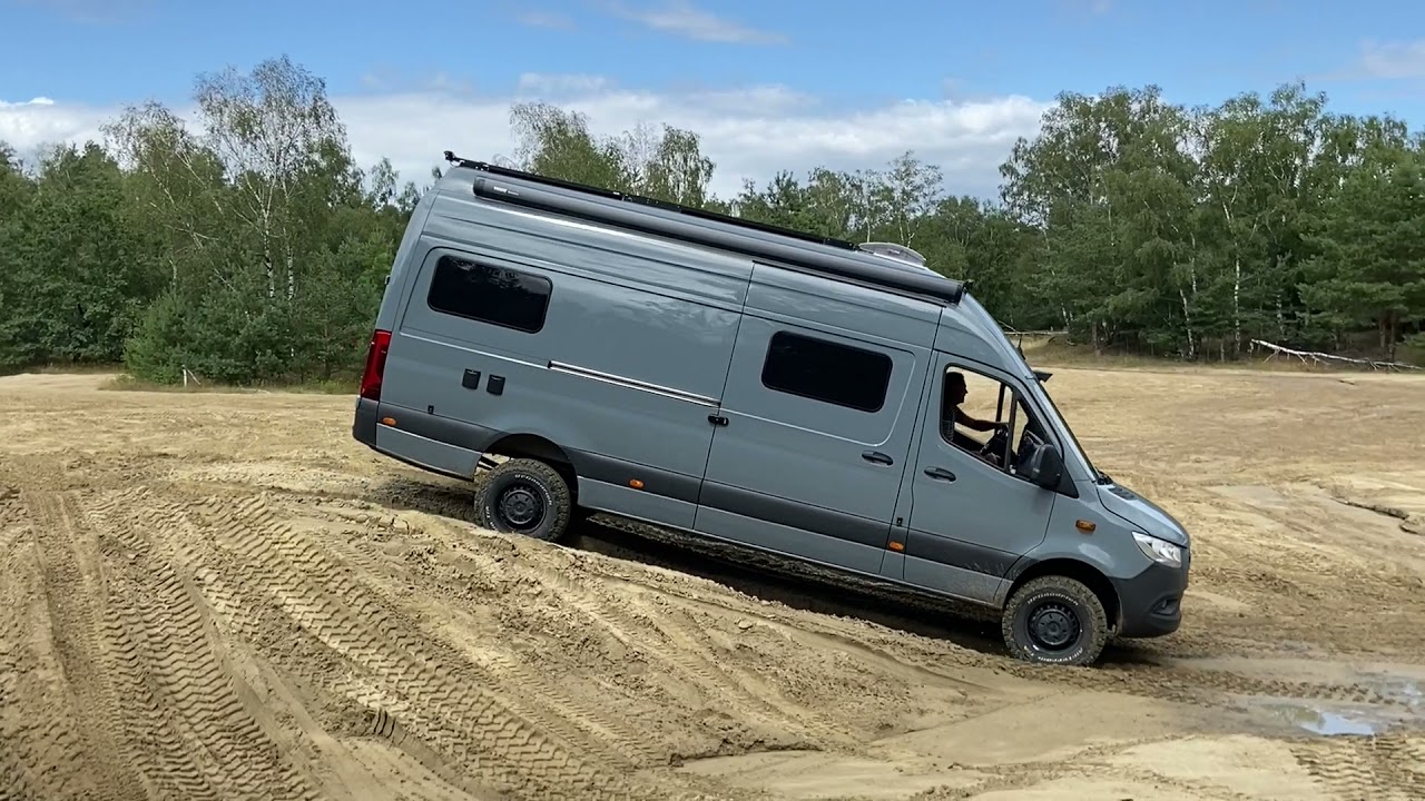 2021 - Mercedes Sprinter 4x4 Offroad - Fursten Forest Germany - YouTube