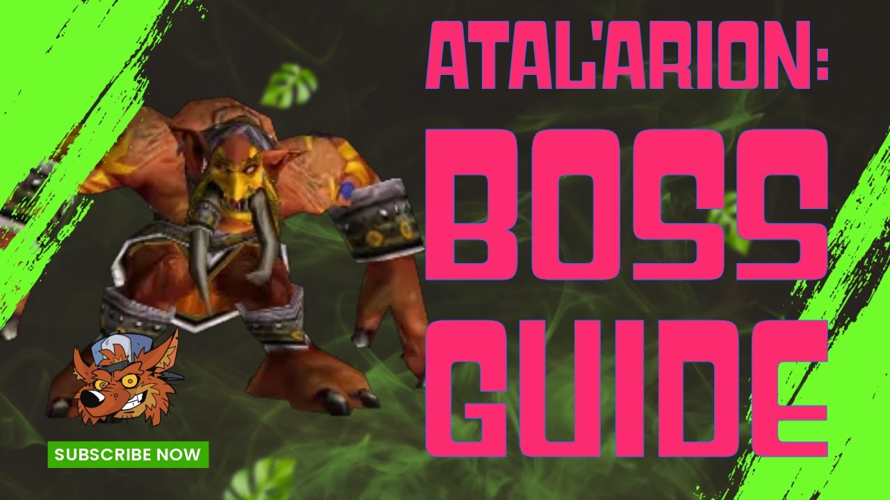 Atal'alarion Boss Guide: Putting Healers in Check! - YouTube
