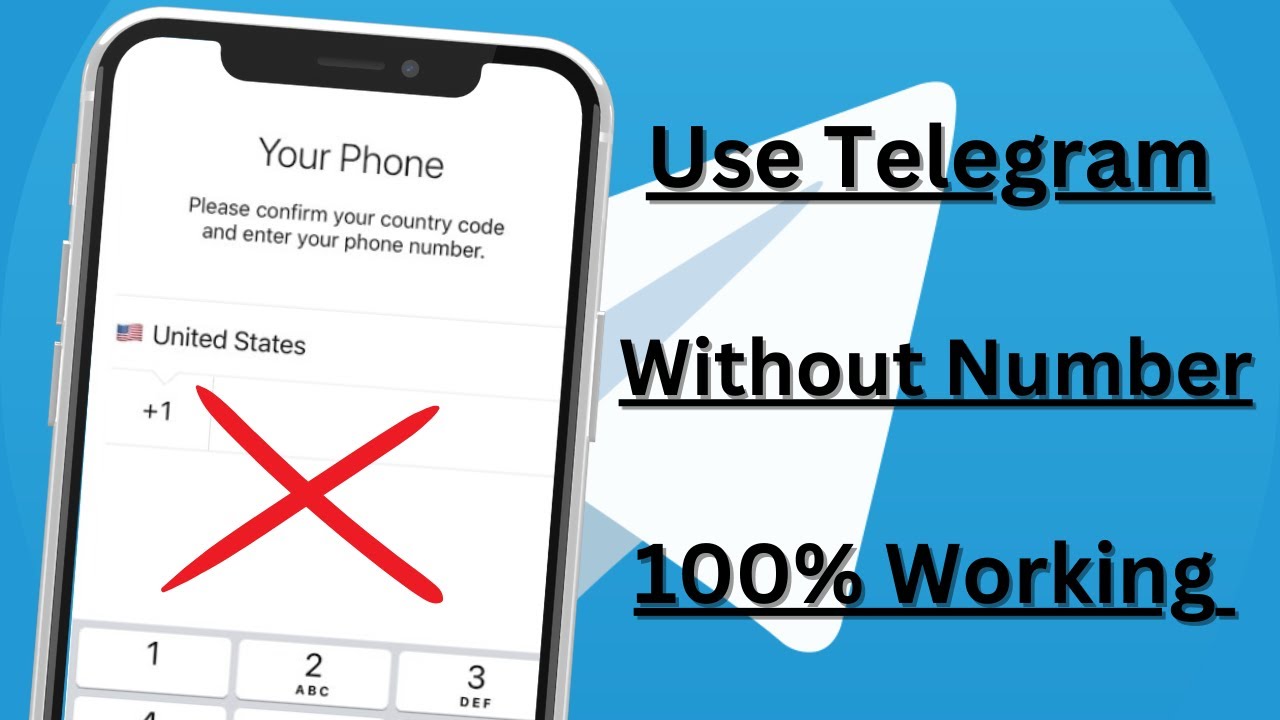 How to Use Telegram Without Phone Number! 2024 - YouTube