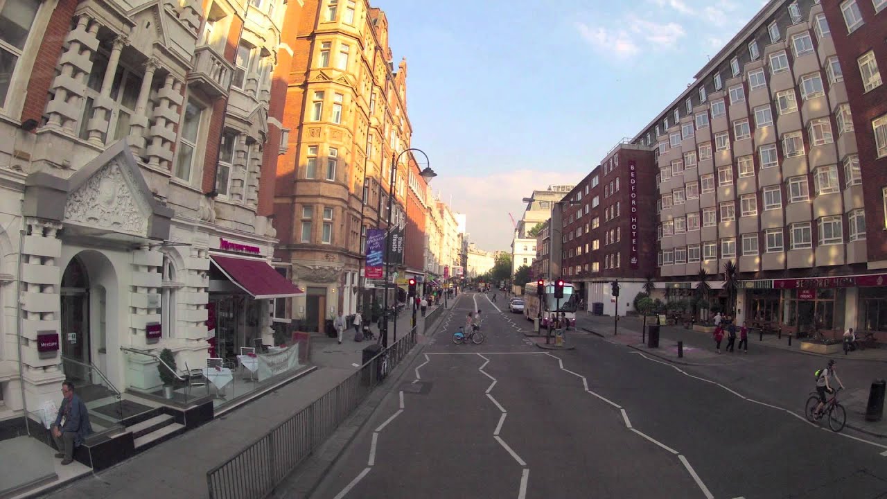 Timelapse bus ride: London King's Cross to Waterloo - YouTube
