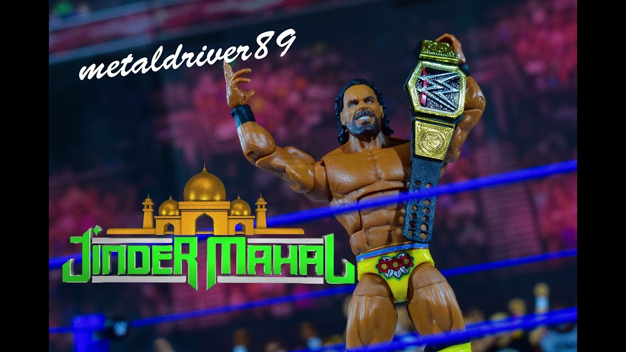 WWE Elite Network Spotlight Jinder Mahal Review - YouTube