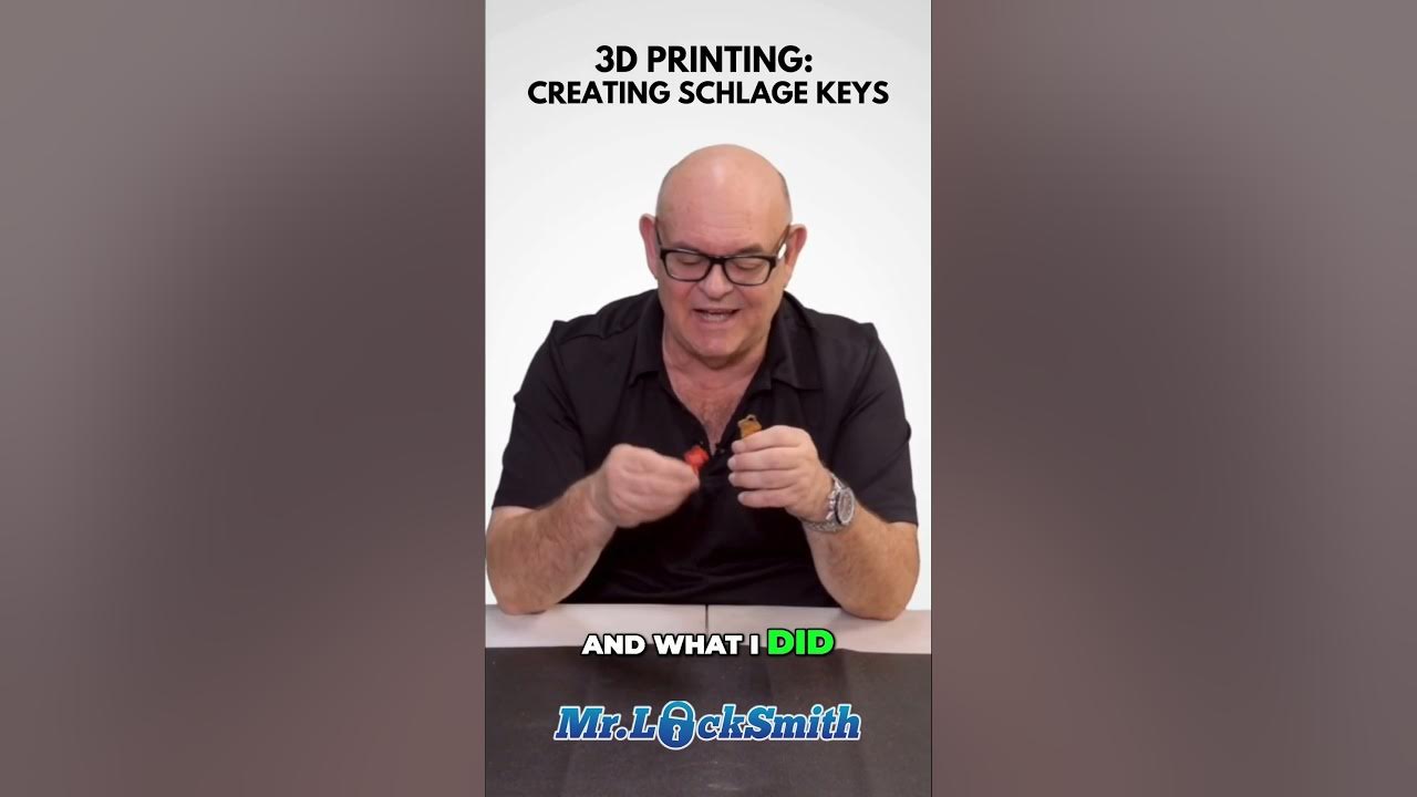 From Code to Key: The Magic of 3D Printing Keys - YouTube