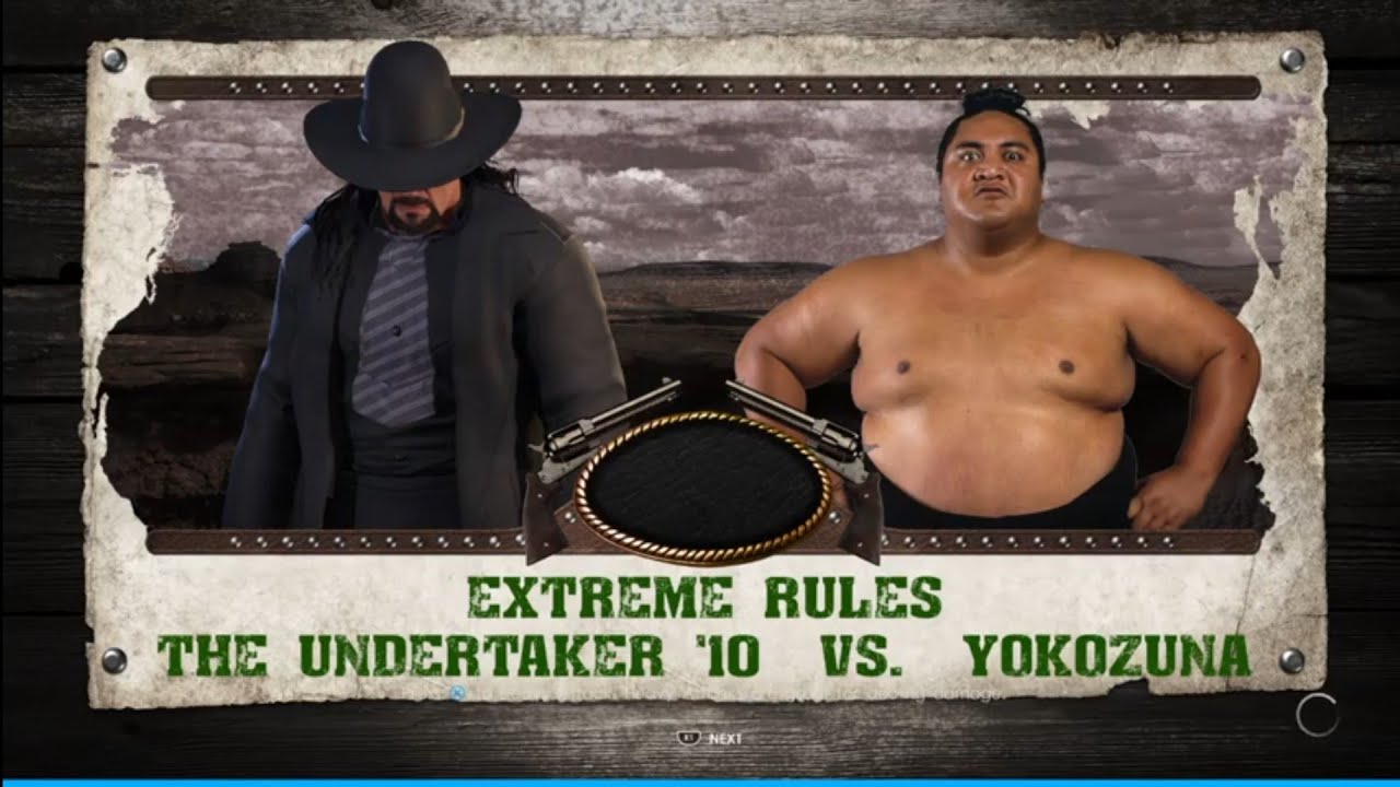 The Undertaker vs Yokozuna Survivor Series 94. WWE 2K22 - YouTube