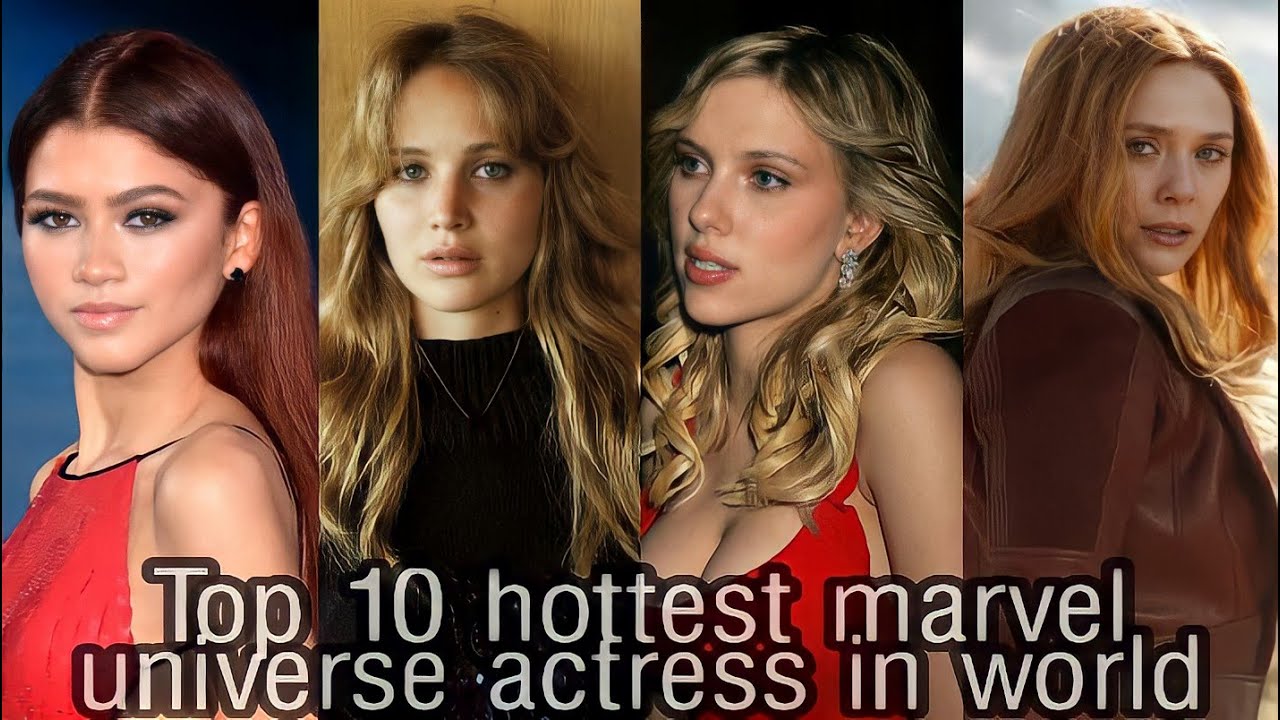 Top 10 hottest marvel universe actress in world 2022 - YouTube