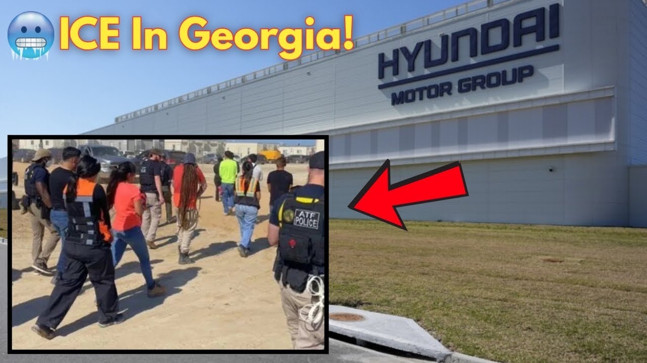 Workers Run as ICE Raids Georgia Factory! - YouTube