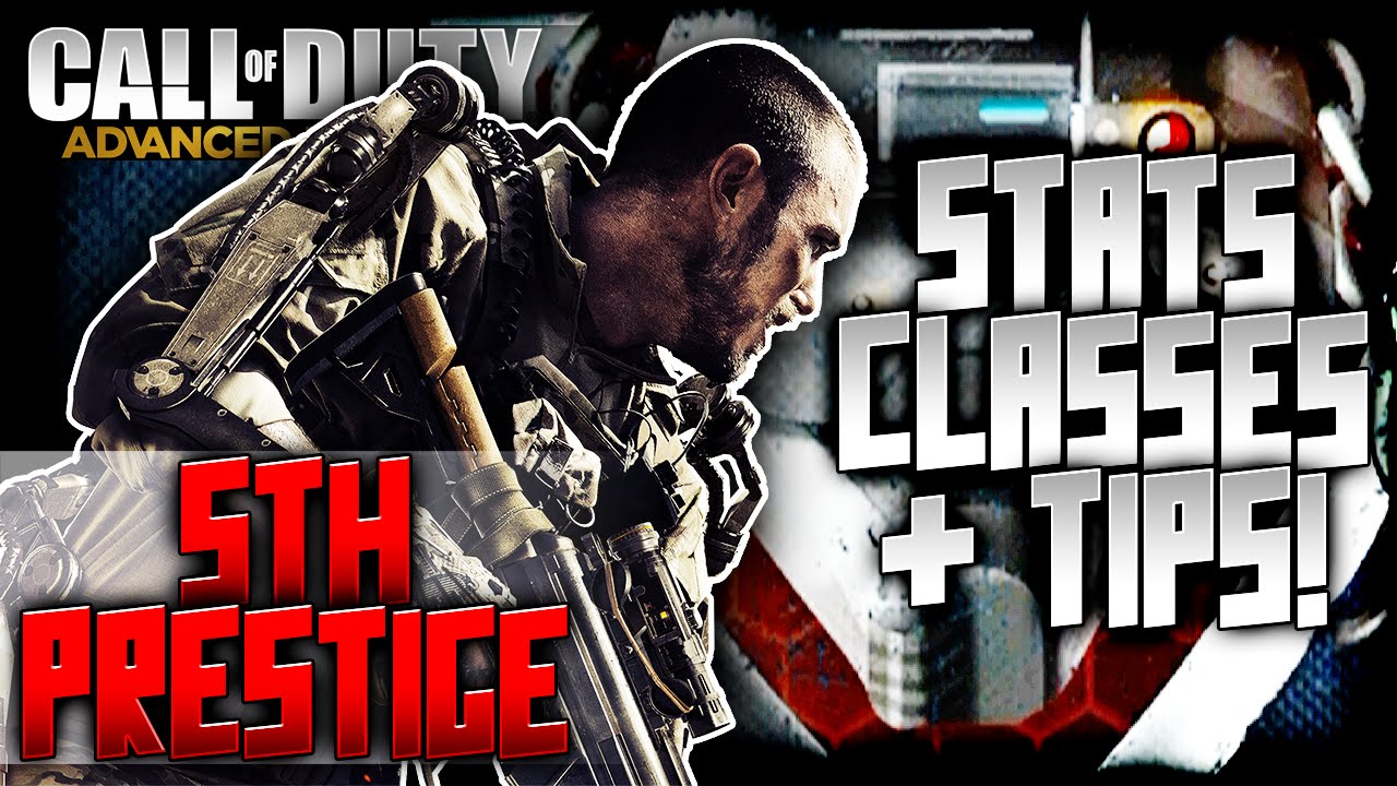 CoD AW: 5TH PRESTiGE - Stats, Classes & Tips! (Call of Duty Advanced ...