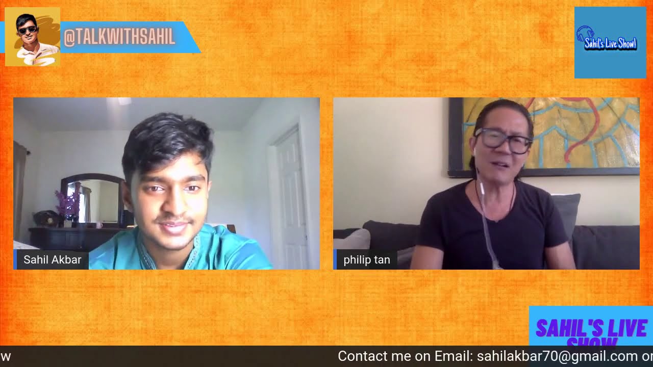 Sahil's Live Show- Episode 23- Philip Tan ( Action Director, Stunt ...