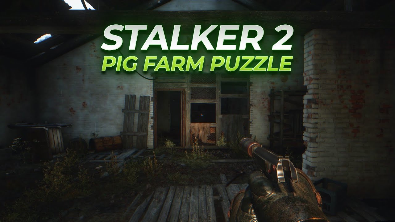 Pig Farm Generator Puzzle In Stalker 2 - YouTube
