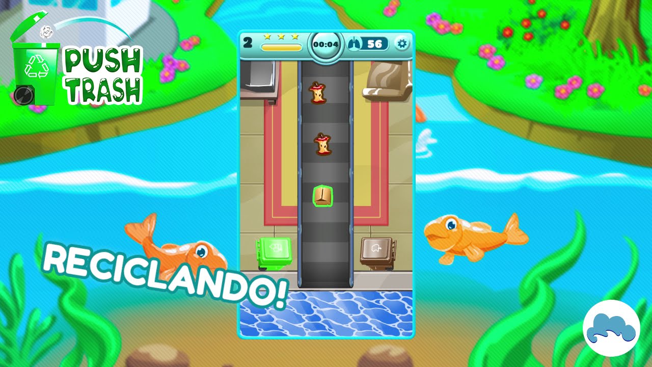 Push Trash Trailer - YouTube