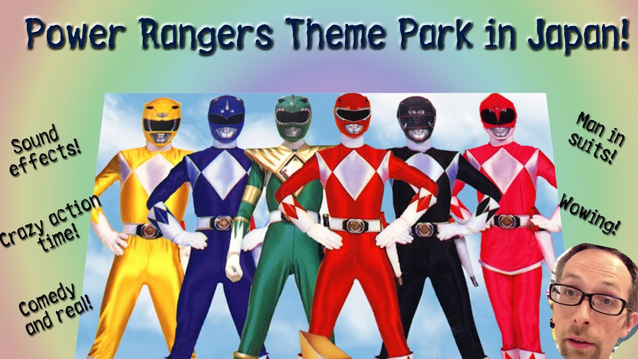 Power Rangers Theme Park in Japan! - YouTube